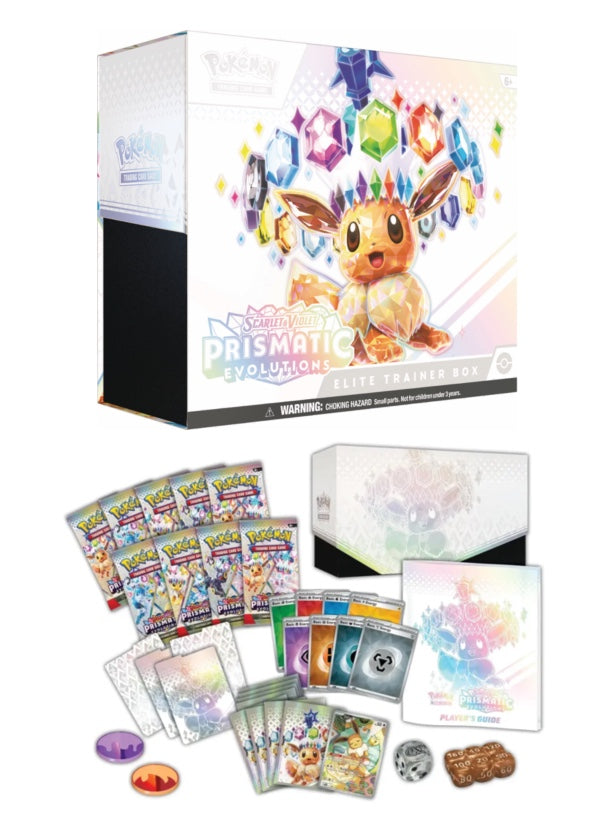 美版 PTCG - SV8.5 Scarlet & Violet Prismatic Evolutions Elite Trainer Bo – Card Knight